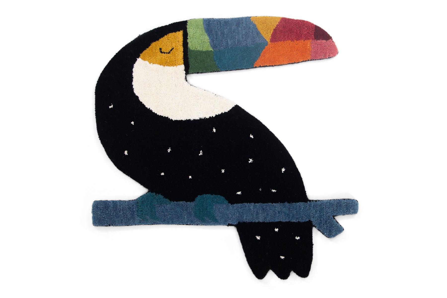 Tropical Toucan Rug – Exotic Bird Wool Rug | Beyond Rugs